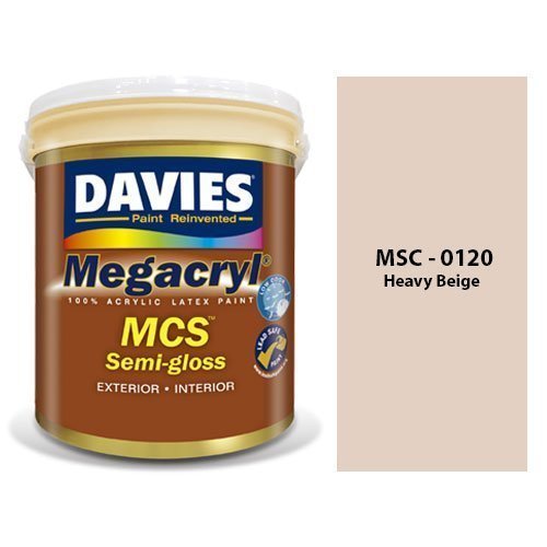 Davies Megacryl Heavy Beige – Reflective Roof Coating in Neutral Beige ...