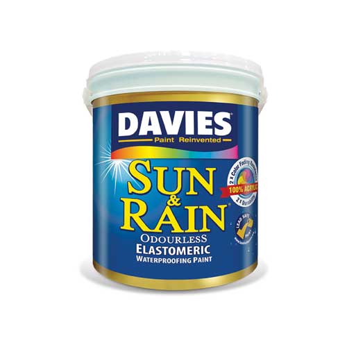 Davies Sun & Rain Black Sea – Bold Exterior Emulsion (4L) – Hardware Hub
