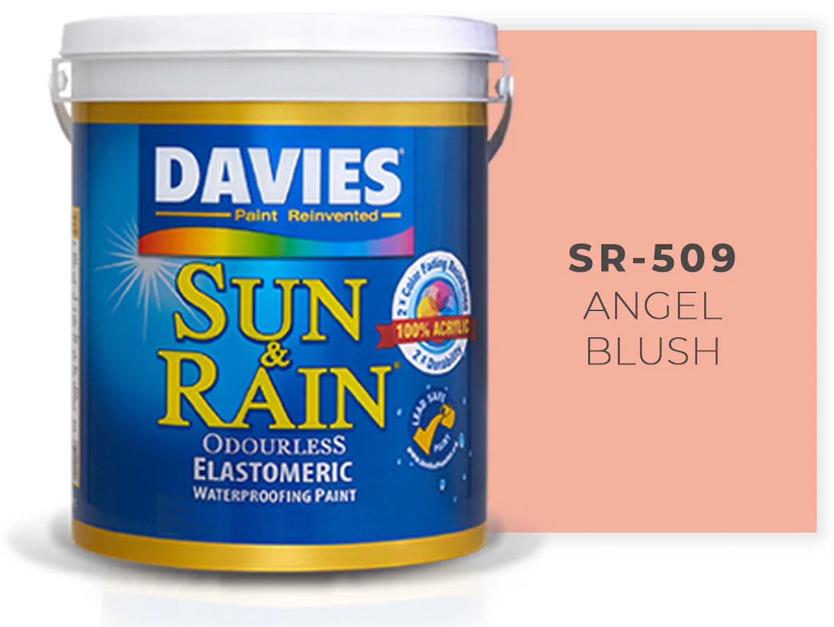 Davies Sun & Rain Angel Blush – Delicate Exterior Emulsion in Soft Pink ...