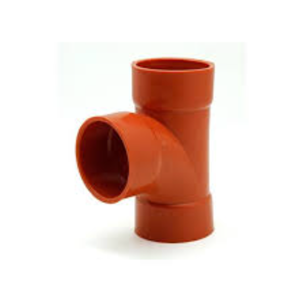 Emerald PVC Sanitary Tee – Versatile Three-Way Drain Fitting – Hardware Hub