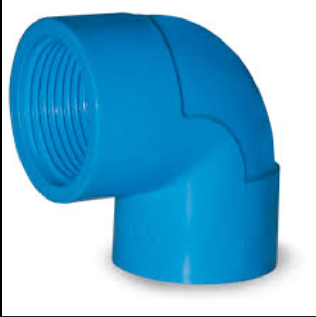 Emerald Threaded PVC Elbow – Durable Potable Water Angle Connector ...