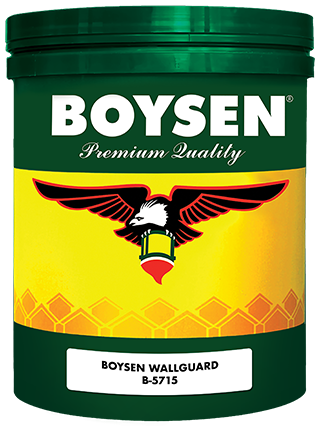 Boysen Wall Guard B-5715 Semi Gloss – Dirt-Resisting Wall Paint ...